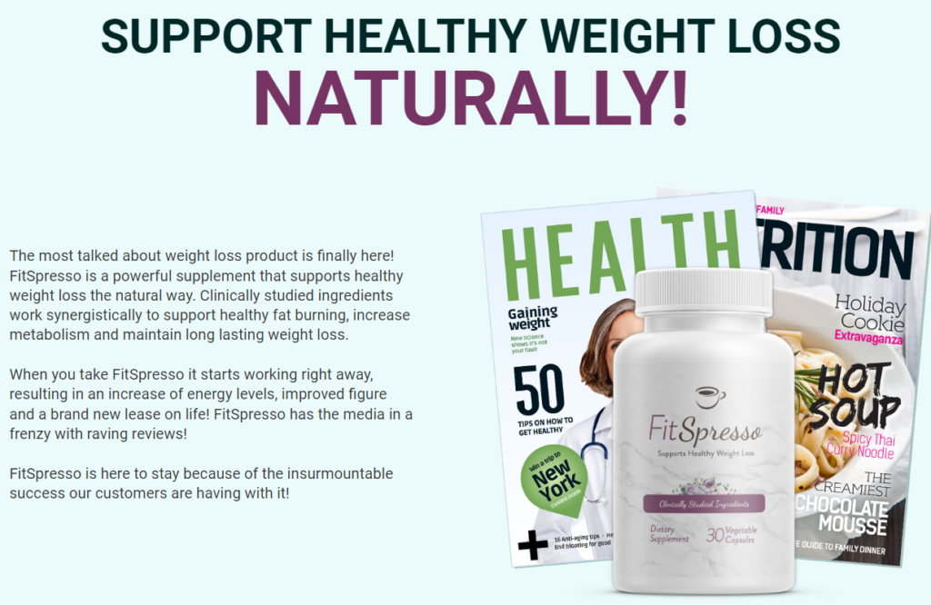 FitSpresso Reviews (100% Natural Weight Loss Capsules) Benefits, Where ...