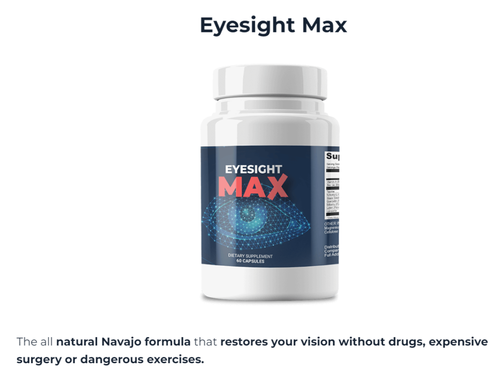 EyeSight Max Reviews (EyeSight Max Vision) Eye Health EyeSight Max ...