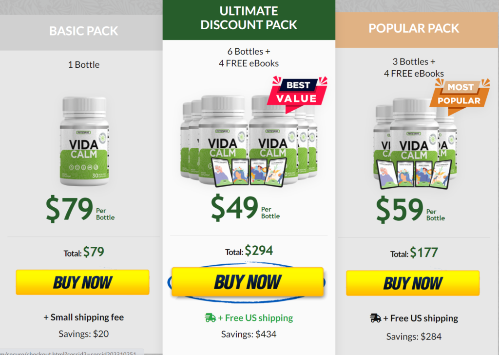 VidaCalm Ear Care Natural Supplement That Supports Ear Health - Vida ...