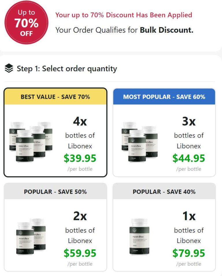 Libonex Male Enhancement Perform Natural Testosterone Booster And ...